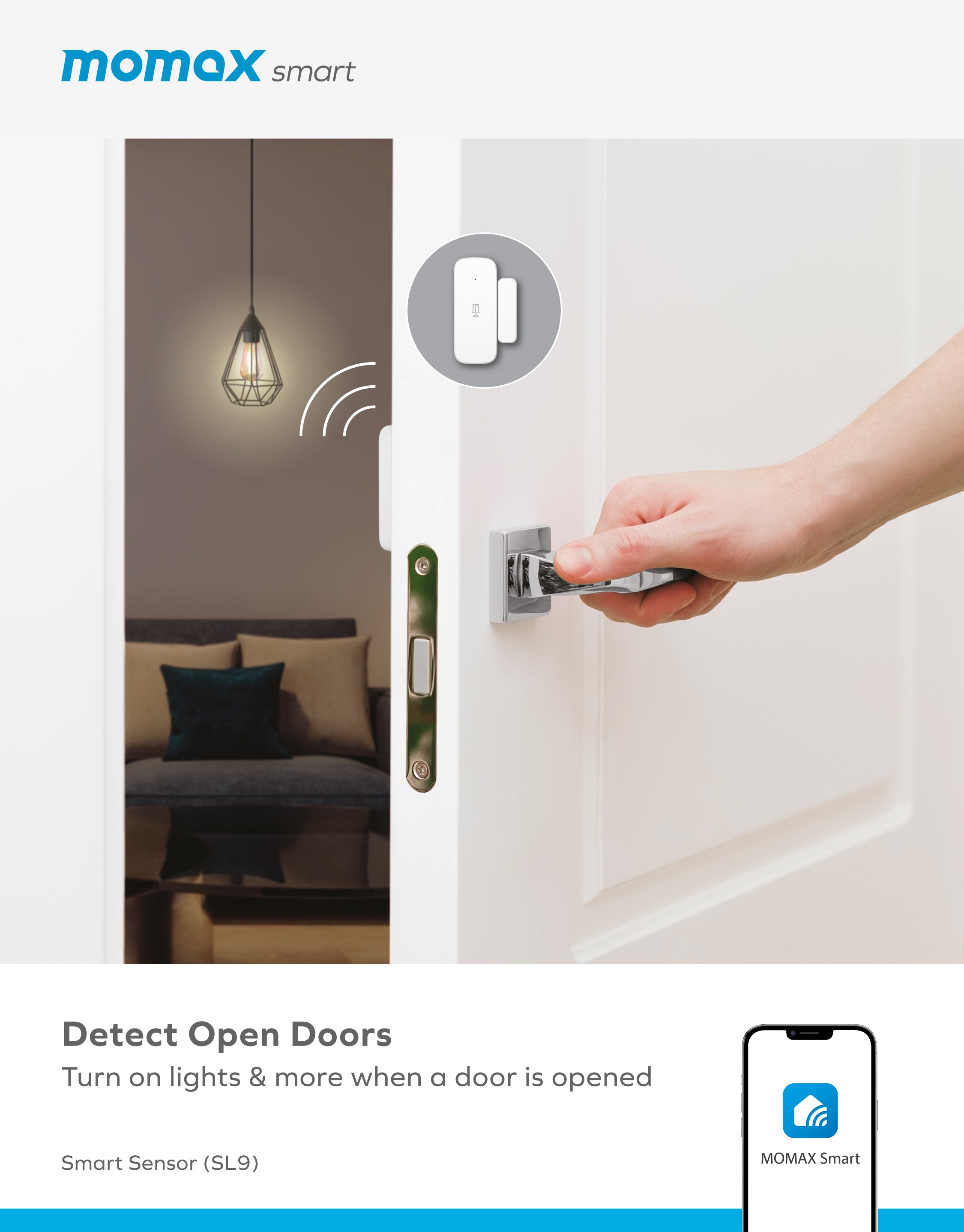 智能門窗傳感器 (SL9SW) --Sensor – Momax Smart